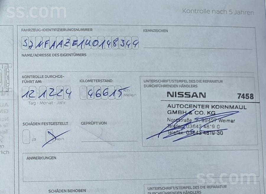 White Nissan Leaf 2021 in Jelgava, with an engine capacity of 0.00 L and mileage of 67 thousand km for 17300 €, photo 15 on AUTOMOTO.COM.LV