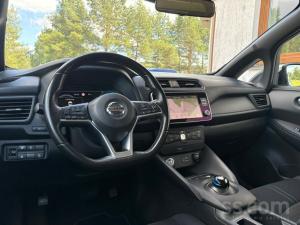 Balts Nissan Leaf 2021 Jelgava, ar dzinēja tilpumu 0.00 L un nobraukumu 144 tūkst. km par 15700 €, foto 9 vietnē AUTOMOTO.COM.LV