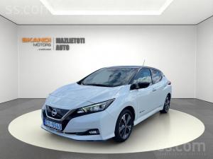 Balts Nissan Leaf 2021 Rīga, ar dzinēja tilpumu 0.00 L un nobraukumu 99 tūkst. km par 16990 €, foto  vietnē AUTOMOTO.COM.LV
