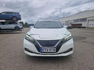 White Nissan Leaf 2021 in Panevezys, with an engine capacity of 0.00 L and mileage of 200 thousand km for 9790 €, photo 13 on AUTOMOTO.COM.LV