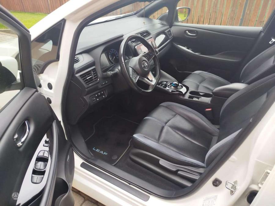 Balts Nissan Leaf 2021 Klaipėda, ar dzinēja tilpumu 0.00 L un nobraukumu 68 tūkst. km par 20400 €, foto 11 vietnē AUTOMOTO.COM.LV