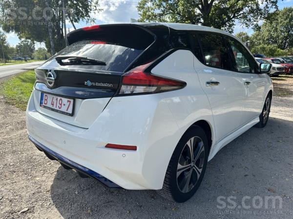 Balts Nissan Leaf 2021 Rīga, ar dzinēja tilpumu 0.00 L un nobraukumu 24 tūkst. km par 16990 €, foto 6 vietnē AUTOMOTO.COM.LV