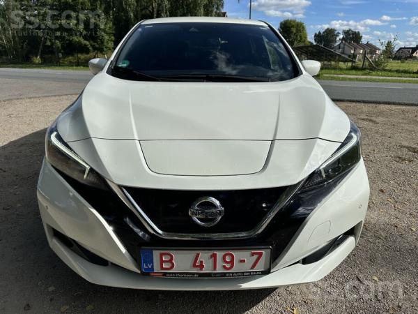 Balts Nissan Leaf 2021 Rīga, ar dzinēja tilpumu 0.00 L un nobraukumu 24 tūkst. km par 16990 €, foto 9 vietnē AUTOMOTO.COM.LV