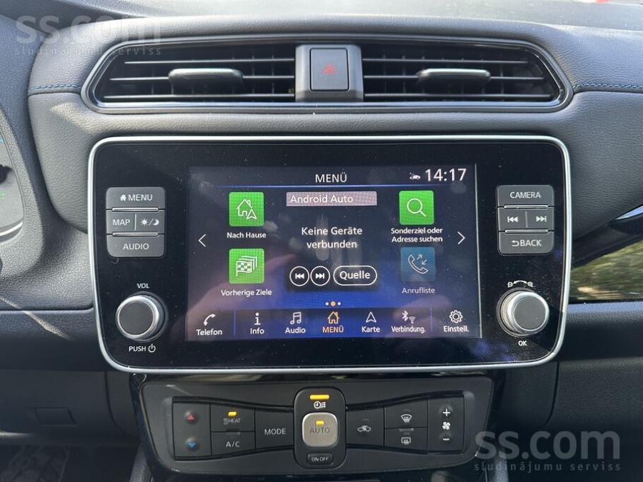 Balts Nissan Leaf 2021 Rīga, ar dzinēja tilpumu 0.00 L un nobraukumu 24 tūkst. km par 16990 €, foto 23 vietnē AUTOMOTO.COM.LV