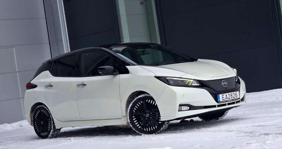 Balts Nissan Leaf 2022 Viļņa, ar dzinēja tilpumu 0.00 L un nobraukumu 62 tūkst. km par 15900 €, foto 7 vietnē AUTOMOTO.COM.LV