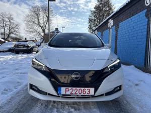 White Nissan Leaf 2022 in Marijampole, with an engine capacity of 0.00 L and mileage of 89 thousand km for 14400 €, photo 7 on AUTOMOTO.COM.LV