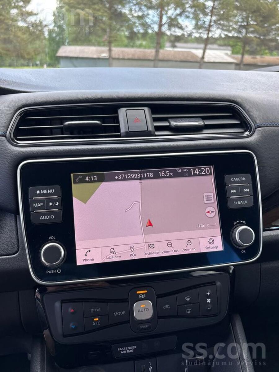 Balts Nissan Leaf 2022 Jelgava, ar dzinēja tilpumu 0.00 L un nobraukumu 85 tūkst. km par 16900 €, foto 19 vietnē AUTOMOTO.COM.LV