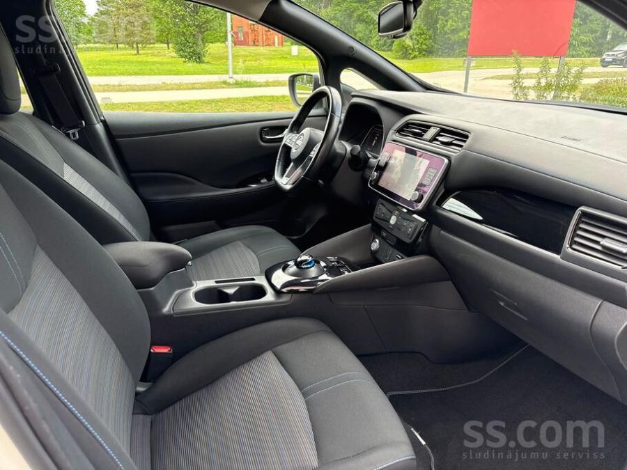 Balts Nissan Leaf 2022 Jelgava, ar dzinēja tilpumu 0.00 L un nobraukumu 85 tūkst. km par 16900 €, foto 20 vietnē AUTOMOTO.COM.LV
