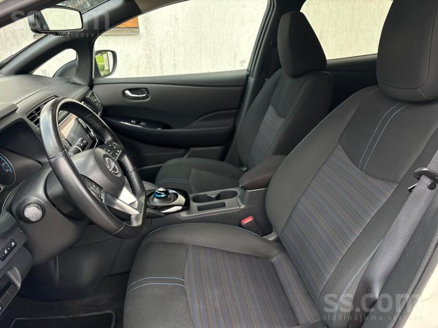 Balts Nissan Leaf 2022 Jelgava, ar dzinēja tilpumu 0.00 L un nobraukumu 85 tūkst. km par 16900 €, foto 23 vietnē AUTOMOTO.COM.LV