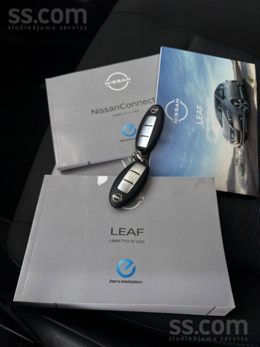 Balts Nissan Leaf 2022 Jelgava, ar dzinēja tilpumu 0.00 L un nobraukumu 85 tūkst. km par 16900 €, foto 27 vietnē AUTOMOTO.COM.LV