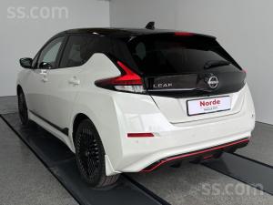White Nissan Leaf 2022 in Riga, with an engine capacity of 0.00 L and mileage of 73 thousand km for 19980 €, photo 5 on AUTOMOTO.COM.LV