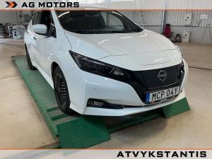 Balts Nissan Leaf 2022 Viļņa, ar dzinēja tilpumu 0.00 L un nobraukumu 47 tūkst. km par 17000 €, foto  vietnē AUTOMOTO.COM.LV
