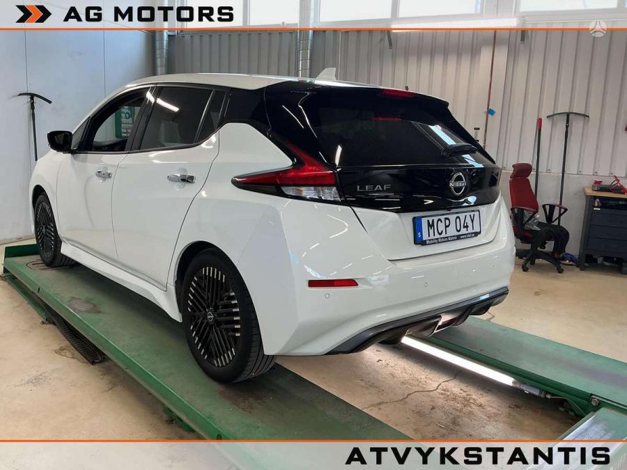Balts Nissan Leaf 2022 Viļņa, ar dzinēja tilpumu 0.00 L un nobraukumu 47 tūkst. km par 17000 €, foto 3 vietnē AUTOMOTO.COM.LV