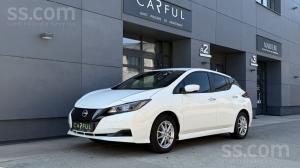 Balts Nissan Leaf 2022 Rīga, ar dzinēja tilpumu 0.00 L un nobraukumu 48 tūkst. km par 15500 €, foto  vietnē AUTOMOTO.COM.LV