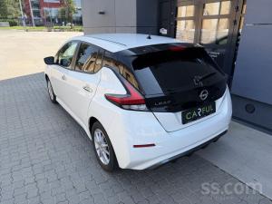 Balts Nissan Leaf 2022 Rīga, ar dzinēja tilpumu 0.00 L un nobraukumu 48 tūkst. km par 15500 €, foto 10 vietnē AUTOMOTO.COM.LV