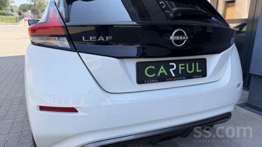 Balts Nissan Leaf 2022 Rīga, ar dzinēja tilpumu 0.00 L un nobraukumu 48 tūkst. km par 15500 €, foto 11 vietnē AUTOMOTO.COM.LV