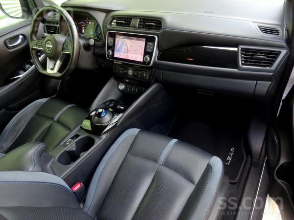 Balts Nissan Leaf 2022 Rīga, ar dzinēja tilpumu 0.00 L un nobraukumu 53 tūkst. km par 17800 €, foto 8 vietnē AUTOMOTO.COM.LV