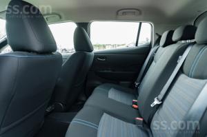 White Nissan Leaf 2022 in Riga, with an engine capacity of 0.00 L and mileage of 97 thousand km for 14980 €, photo 16 on AUTOMOTO.COM.LV