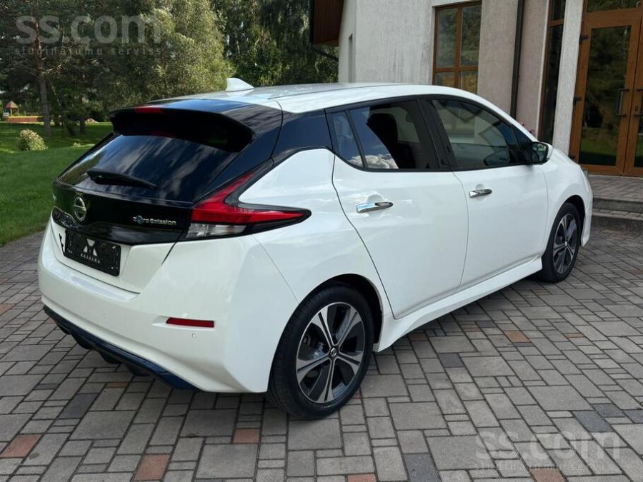 Balts Nissan Leaf 2022 Jelgava, ar dzinēja tilpumu 0.00 L un nobraukumu 38 tūkst. km par 15950 €, foto 6 vietnē AUTOMOTO.COM.LV