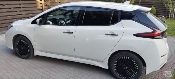 White Nissan Leaf 2023 in Klaipeda, with an engine capacity of 0.00 L and mileage of 85 thousand km for 21500 €, photo 7 on AUTOMOTO.COM.LV