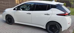 Balts Nissan Leaf 2023 Klaipėda, ar dzinēja tilpumu 0.00 L un nobraukumu 85 tūkst. km par 21500 €, foto 8 vietnē AUTOMOTO.COM.LV
