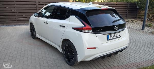 White Nissan Leaf 2023 in Klaipeda, with an engine capacity of 0.00 L and mileage of 85 thousand km for 21500 €, photo 8 on AUTOMOTO.COM.LV