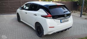 Balts Nissan Leaf 2023 Klaipėda, ar dzinēja tilpumu 0.00 L un nobraukumu 85 tūkst. km par 21500 €, foto 9 vietnē AUTOMOTO.COM.LV