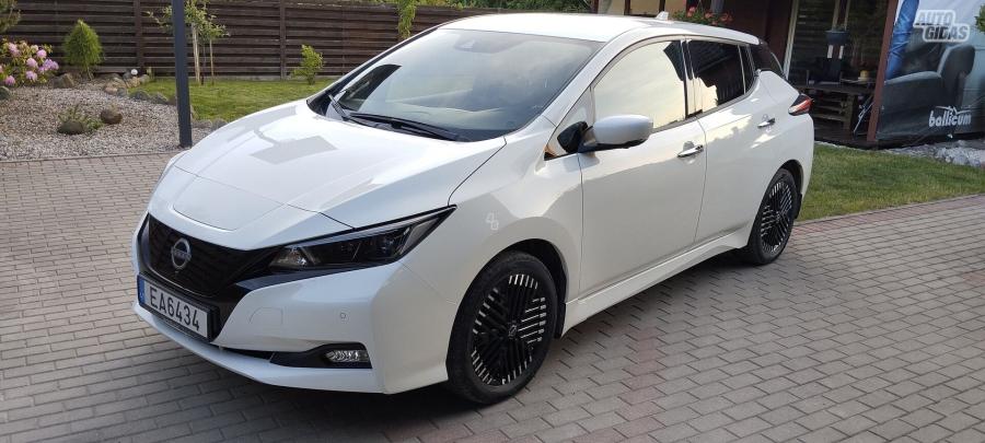 Balts Nissan Leaf 2023 Klaipėda, ar dzinēja tilpumu 0.00 L un nobraukumu 85 tūkst. km par 21500 €, foto 10 vietnē AUTOMOTO.COM.LV