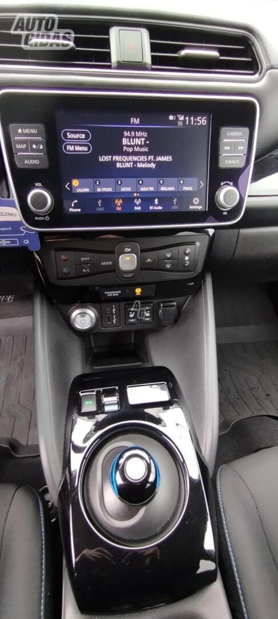 Balts Nissan Leaf 2023 Klaipėda, ar dzinēja tilpumu 0.00 L un nobraukumu 85 tūkst. km par 21500 €, foto 15 vietnē AUTOMOTO.COM.LV