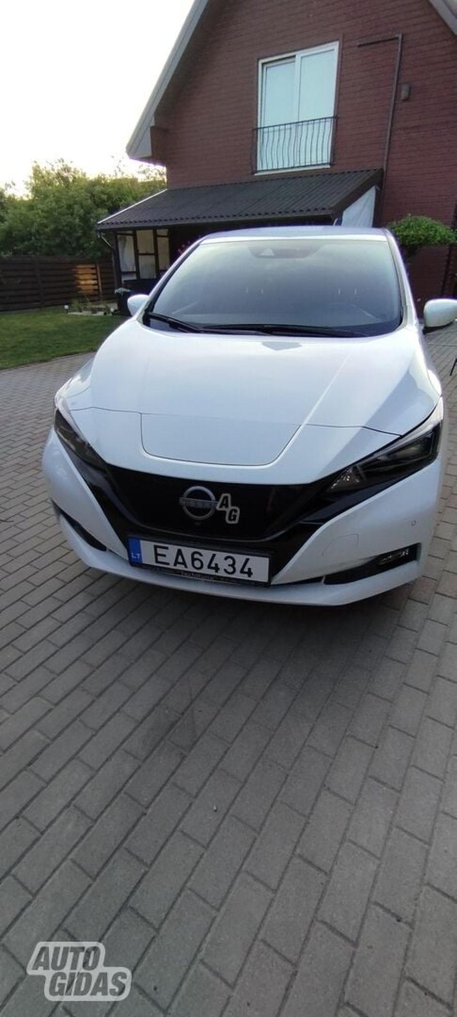 Balts Nissan Leaf 2023 Klaipėda, ar dzinēja tilpumu 0.00 L un nobraukumu 85 tūkst. km par 21500 €, foto 21 vietnē AUTOMOTO.COM.LV