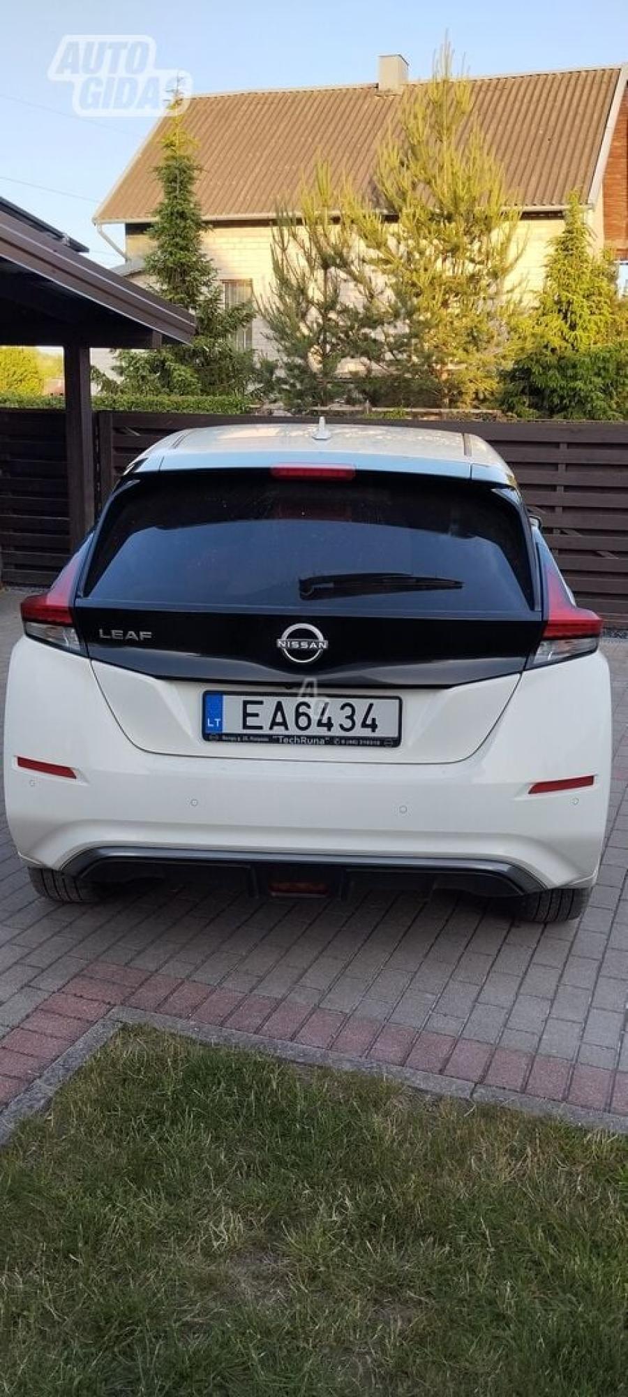 Balts Nissan Leaf 2023 Klaipėda, ar dzinēja tilpumu 0.00 L un nobraukumu 85 tūkst. km par 21500 €, foto 26 vietnē AUTOMOTO.COM.LV