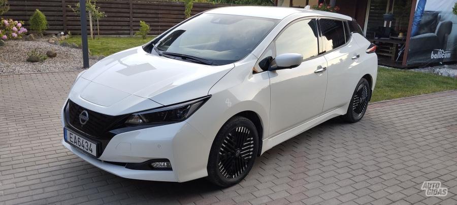 Balts Nissan Leaf 2023 Klaipėda, ar dzinēja tilpumu 0.00 L un nobraukumu 85 tūkst. km par 21500 €, foto 29 vietnē AUTOMOTO.COM.LV