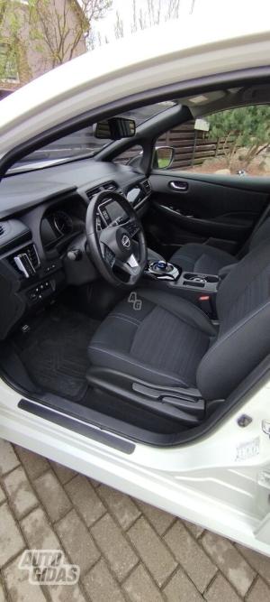 Balts Nissan Leaf 2023 Klaipėda, ar dzinēja tilpumu 0.00 L un nobraukumu 85 tūkst. km par 21500 €, foto 31 vietnē AUTOMOTO.COM.LV