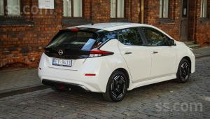 Balts Nissan Leaf 2023 Rīga, ar dzinēja tilpumu 0.00 L un nobraukumu 62 tūkst. km par 15450 €, foto 5 vietnē AUTOMOTO.COM.LV