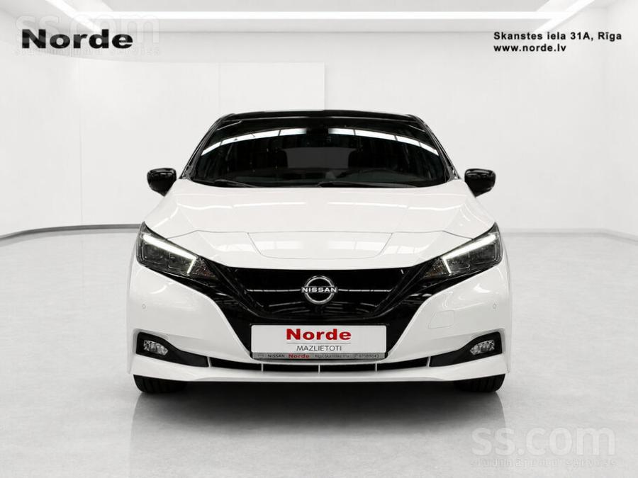 Balts Nissan Leaf 2023 Rīga, ar dzinēja tilpumu 0.00 L un nobraukumu 68 tūkst. km par 16890 €, foto 6 vietnē AUTOMOTO.COM.LV