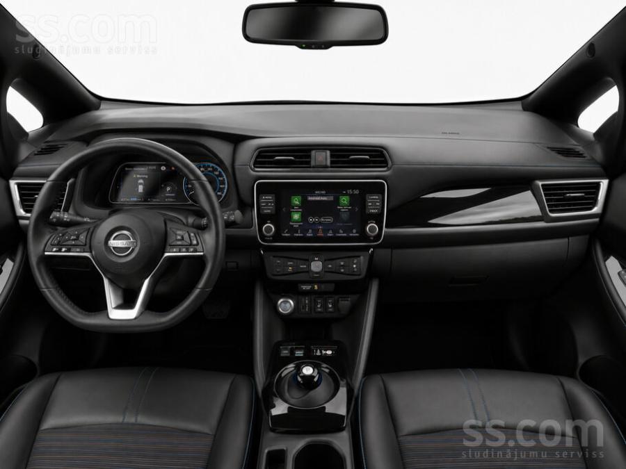 Balts Nissan Leaf 2023 Rīga, ar dzinēja tilpumu 0.00 L un nobraukumu 68 tūkst. km par 16890 €, foto 8 vietnē AUTOMOTO.COM.LV
