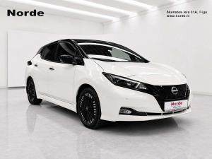 White Nissan Leaf 2023 in Riga, with an engine capacity of 0.00 L and mileage of 68 thousand km for 16890 €, photo 3 on AUTOMOTO.COM.LV