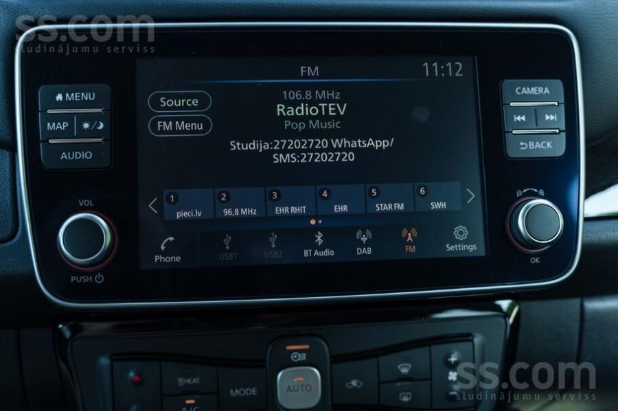 Balts Nissan Leaf 2023 Rīga, ar dzinēja tilpumu 0.00 L un nobraukumu 28 tūkst. km par 18900 €, foto 25 vietnē AUTOMOTO.COM.LV