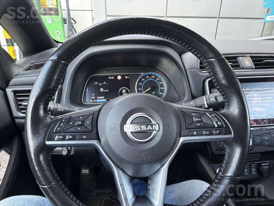 Balts Nissan Leaf 2023 Rīga, ar dzinēja tilpumu 0.00 L un nobraukumu 102 tūkst. km par 14500 €, foto 28 vietnē AUTOMOTO.COM.LV