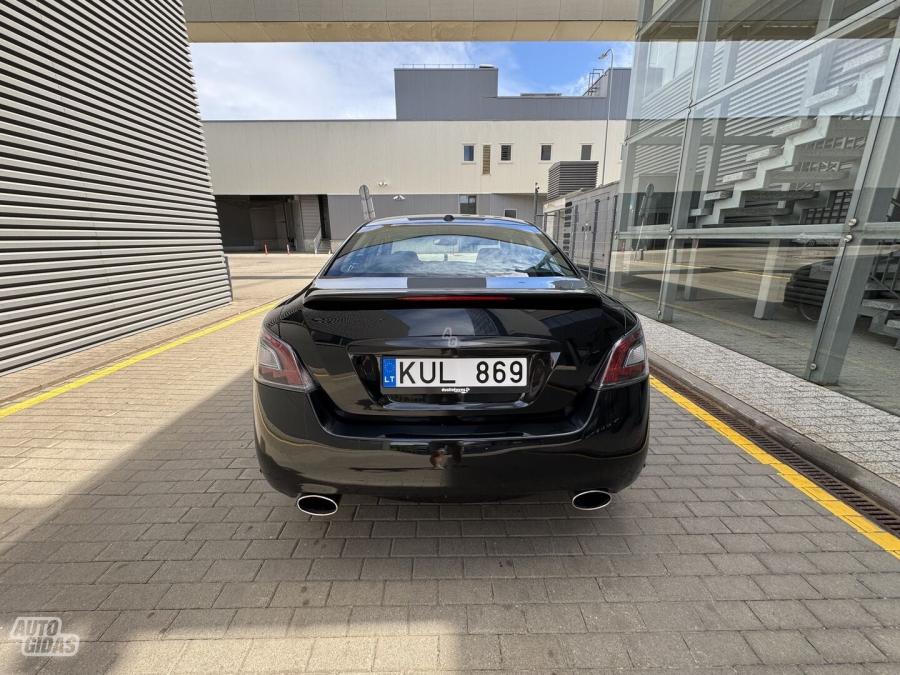 Черный Ниссан Максима 2012 в Вильнюс, объемом двигателя 3.50 л и пробегом 262 тыс. км за 5500 €, фото 7 на AUTOMOTO.COM.LV