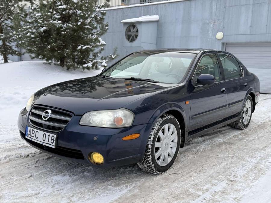 Zils Nissan Maxima 2004 Viļņa, ar dzinēja tilpumu 3.50 L un nobraukumu 220 tūkst. km par 2100 €, foto 1 vietnē AUTOMOTO.COM.LV