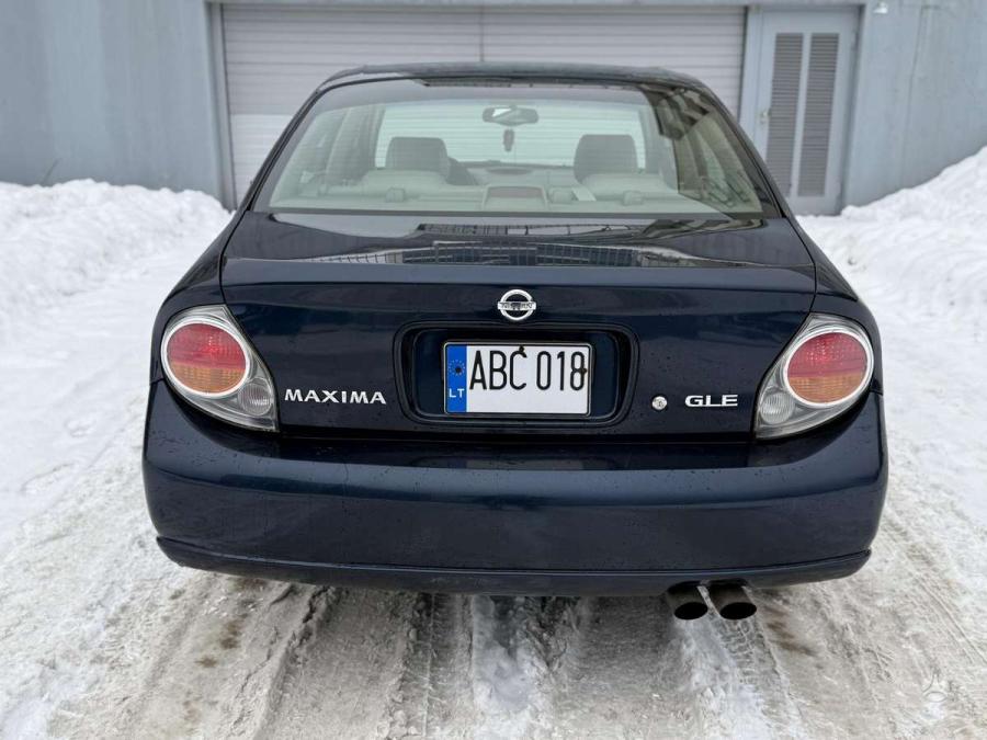 Zils Nissan Maxima 2004 Viļņa, ar dzinēja tilpumu 3.50 L un nobraukumu 220 tūkst. km par 2100 €, foto 8 vietnē AUTOMOTO.COM.LV
