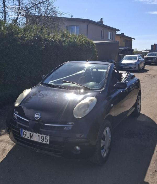 Melns Nissan Micra 2006 Kauņa, ar dzinēja tilpumu 1.40 L un nobraukumu 277 tūkst. km par 1900 €, foto 1 vietnē AUTOMOTO.COM.LV