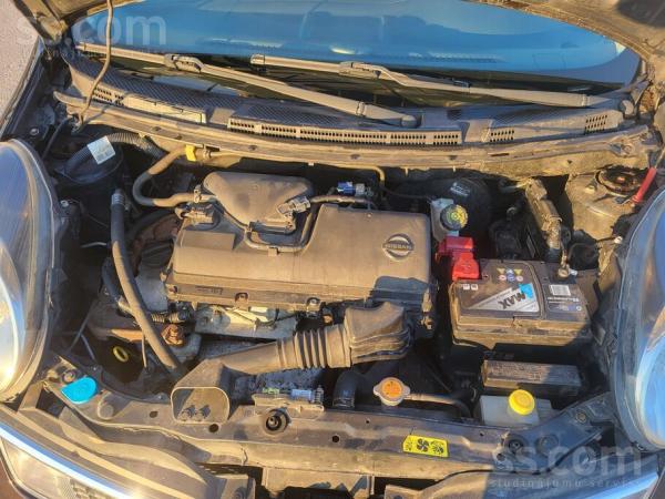 Melns Nissan Micra 2008 Rīga, ar dzinēja tilpumu 1.20 L un nobraukumu 180 tūkst. km par 1700 €, foto 5 vietnē AUTOMOTO.COM.LV