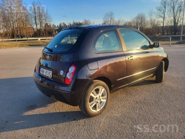 Черный Ниссан Микра 2008 в Рига, объемом двигателя 1.20 л и пробегом 180 тыс. км за 1700 €, фото 2 на AUTOMOTO.COM.LV