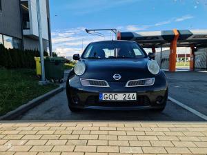 Black Nissan Micra 2010 in Kaunas, with an engine capacity of 1.24 L and mileage of 143 thousand km for 1800 €, photo 3 on AUTOMOTO.COM.LV