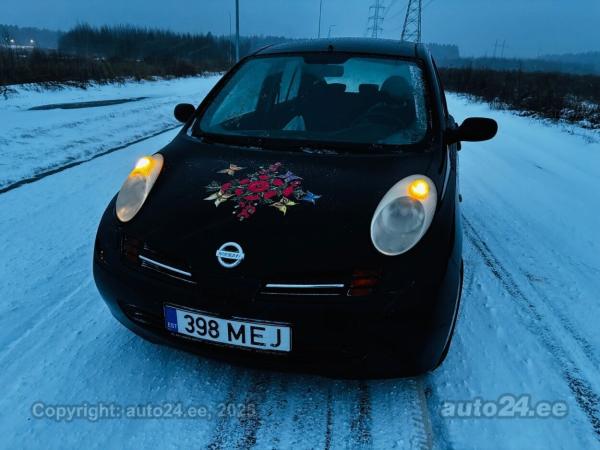 Black Nissan Micra 2004 in Tallinn, with an engine capacity of 1.20 L and mileage of 239 thousand km for 890 €, photo 1 on AUTOMOTO.COM.LV