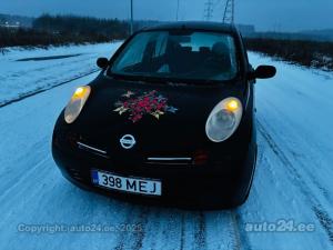 Melns Nissan Micra 2004 Tallina, ar dzinēja tilpumu 1.20 L un nobraukumu 239 tūkst. km par 890 €, foto  vietnē AUTOMOTO.COM.LV