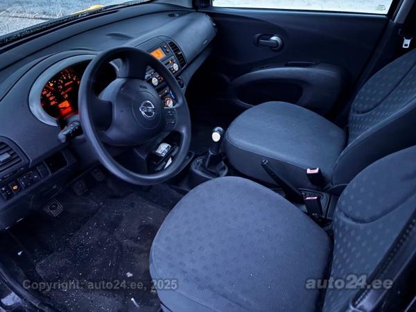 Black Nissan Micra 2004 in Tallinn, with an engine capacity of 1.20 L and mileage of 239 thousand km for 890 €, photo 7 on AUTOMOTO.COM.LV