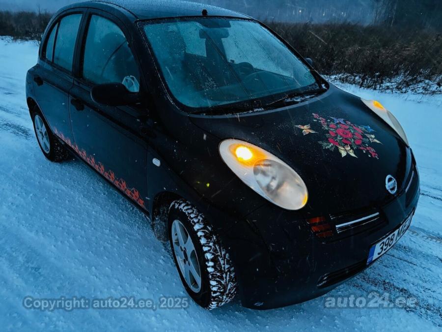 Melns Nissan Micra 2004 Tallina, ar dzinēja tilpumu 1.20 L un nobraukumu 239 tūkst. km par 890 €, foto 6 vietnē AUTOMOTO.COM.LV